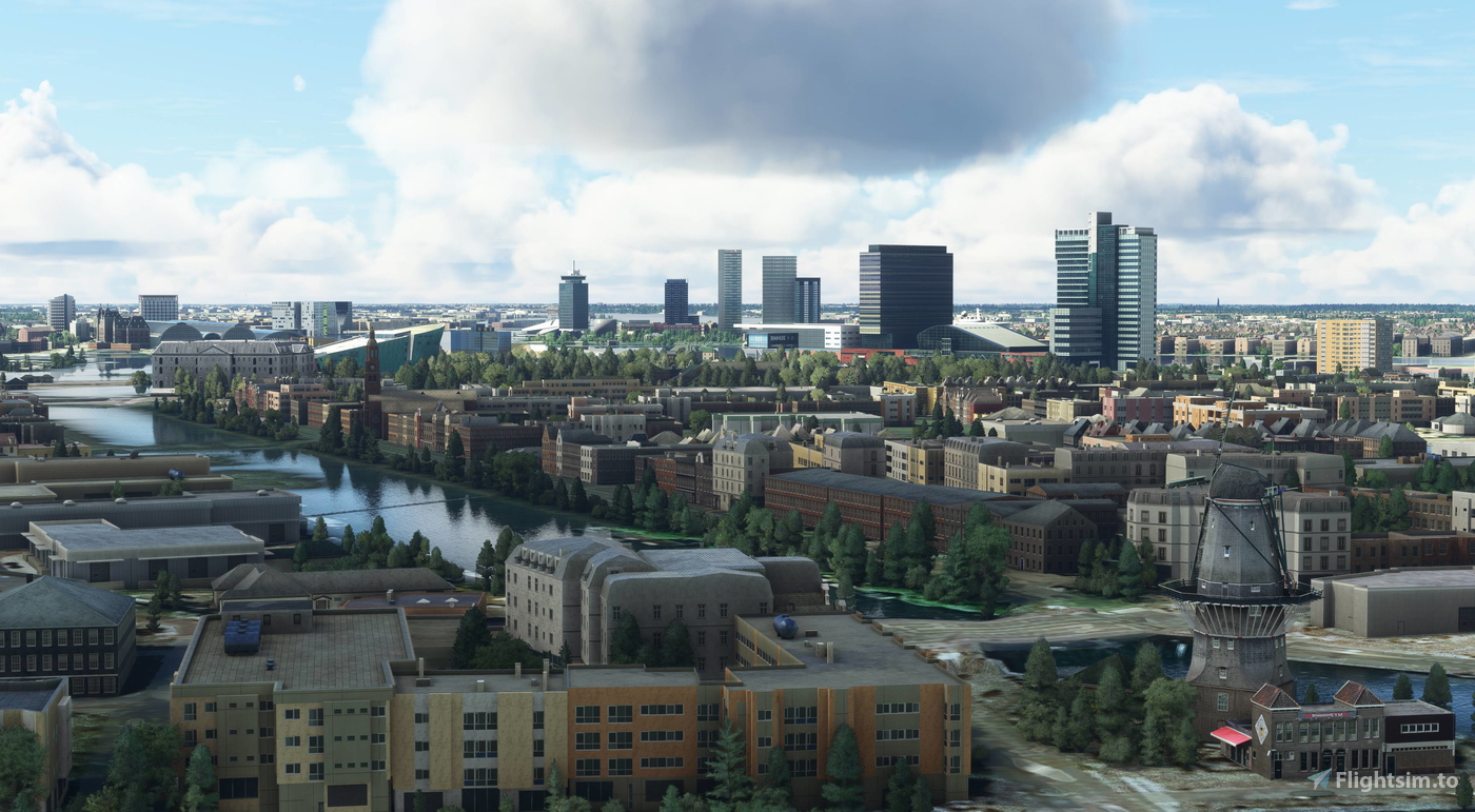 Prealsoft - Amsterdam Landmarks for Microsoft Flight Simulator | MSFS