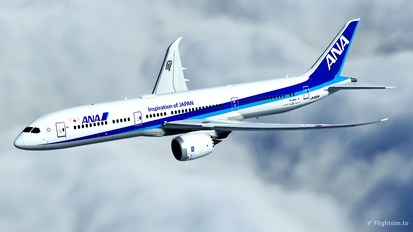 All Nippon Airways (ANA) Livery Pack | Boeing 787-9 | (8K) για το ...
