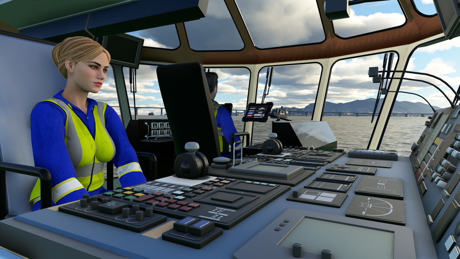 Marine RM - ASD Tug Boat for Microsoft Flight Simulator | MSFS