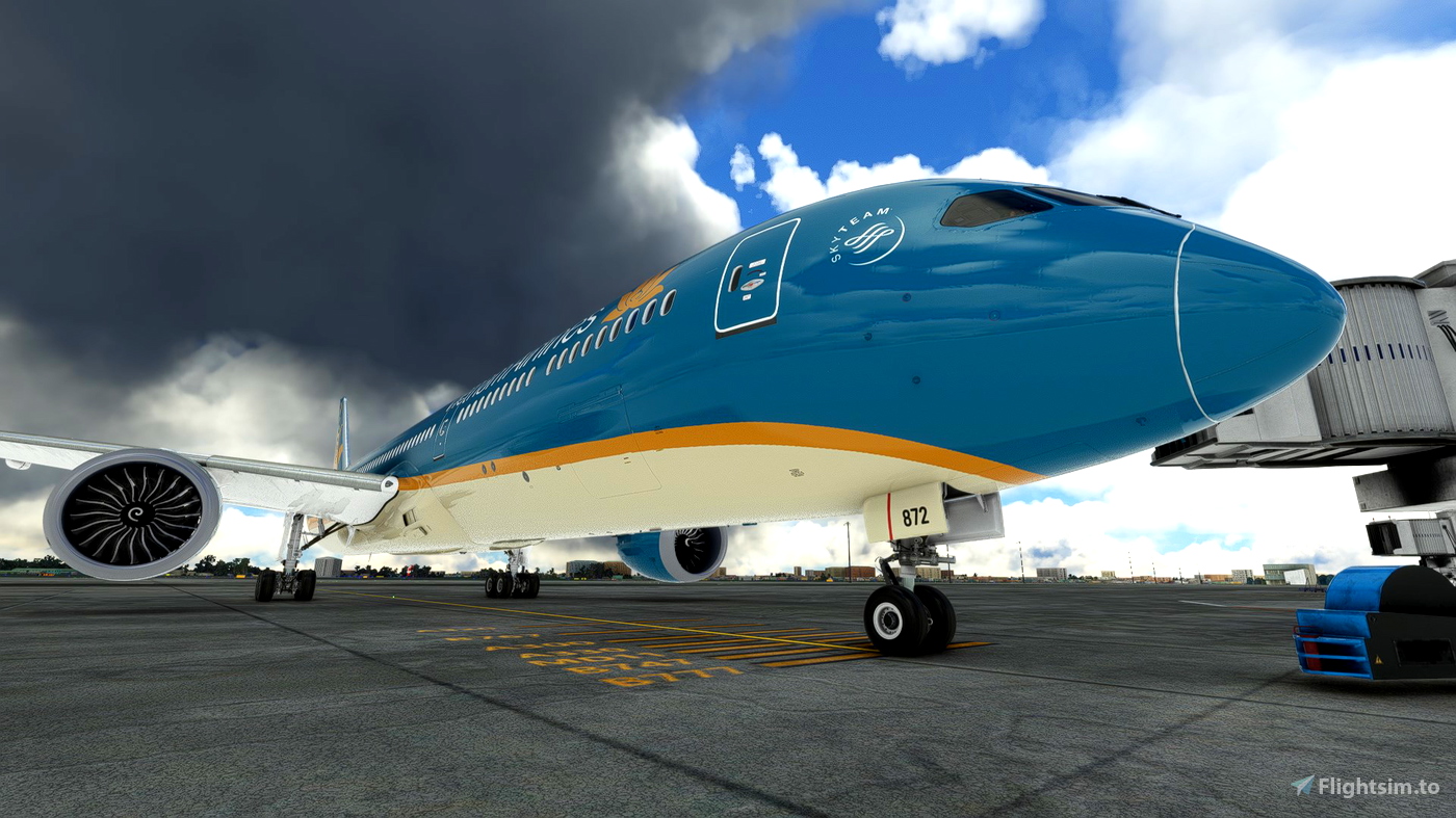 Asobo 787-10 Wing Flex and Gear Compression and Braking jolt fix ...