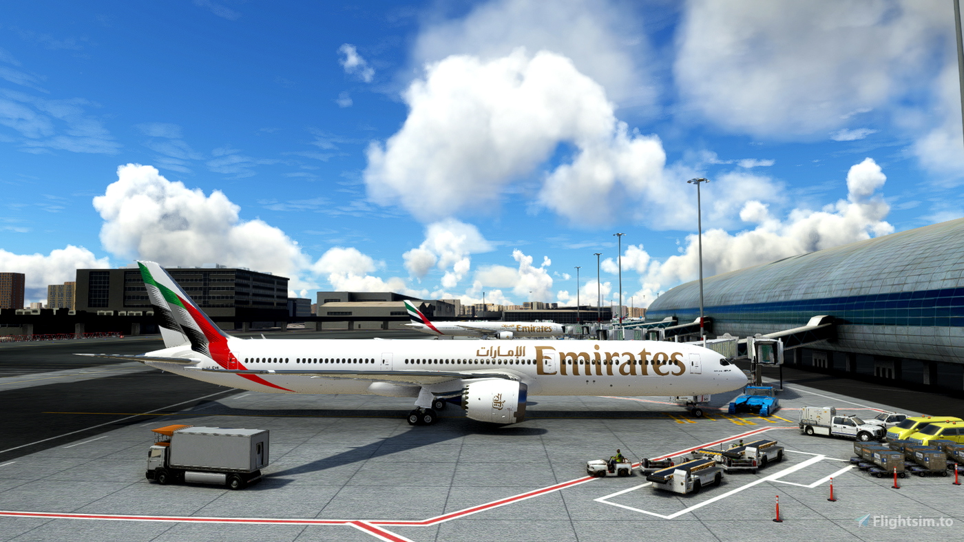 Asobo Boeing 787-10 Emirates New Livery 8K for Microsoft Flight ...