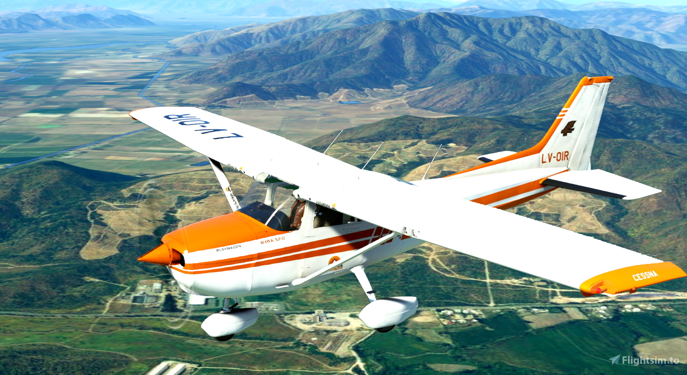 Asobo C172 G1000 Patagonia Bush Pilots LV-OIR para Microsoft Flight ...