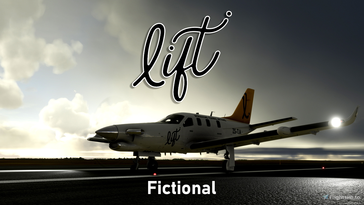 Asobo/Daher TBM930 LIFT "ZS-TJA" (Fictional) for Microsoft Flight Simulator | MSFS