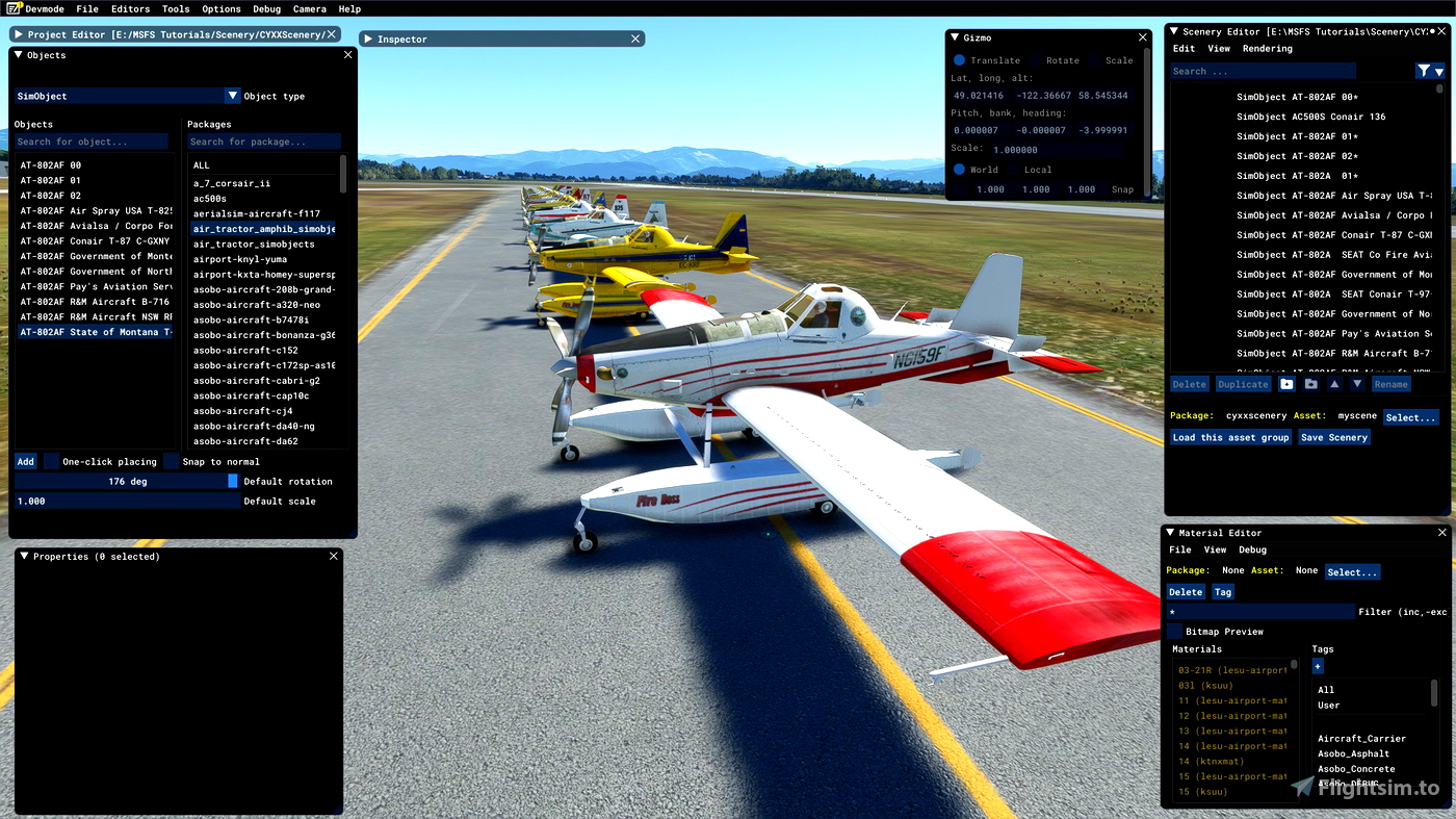 AT-802F & Fire Boss SimObject for Microsoft Flight Simulator | MSFS