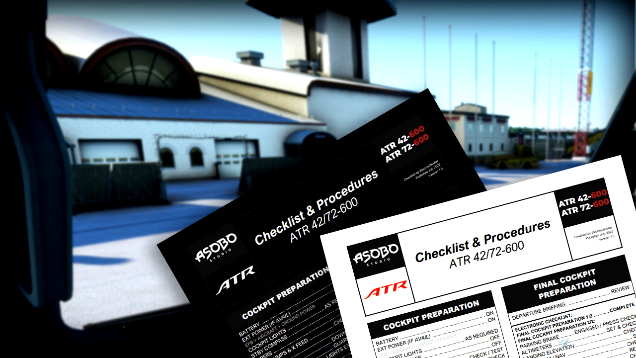 Checklists - Asobo ATR 42/72-600 Add-Ons for Microsoft Flight Simulator ...