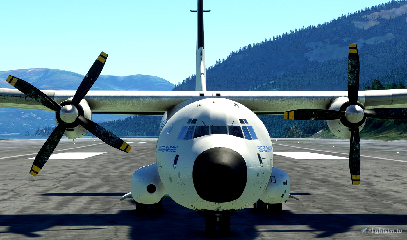 Azurpoly C-160 Transall German Luftwaffe – 5033 (UN Mission) for ...