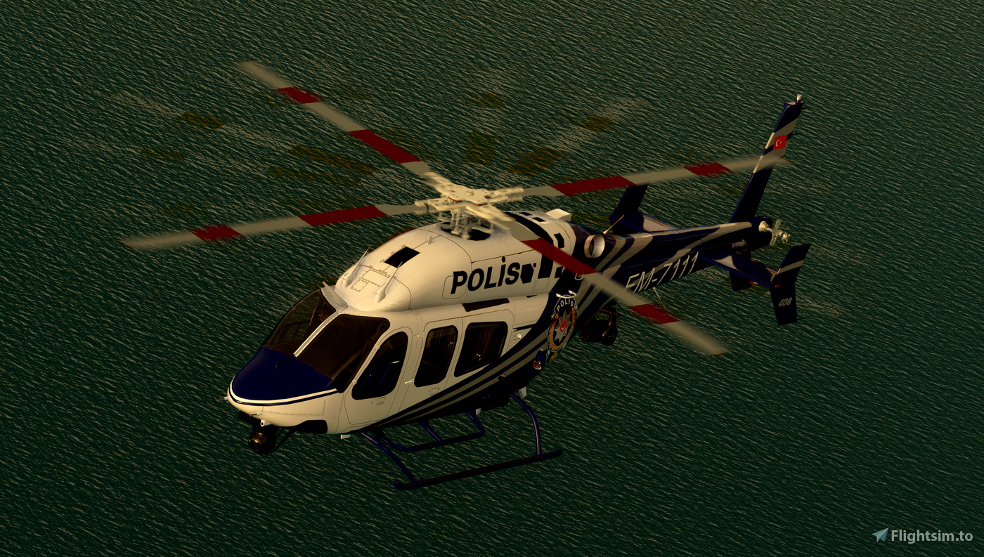 B429 Türkiye Police (8K) for Microsoft Flight Simulator | MSFS