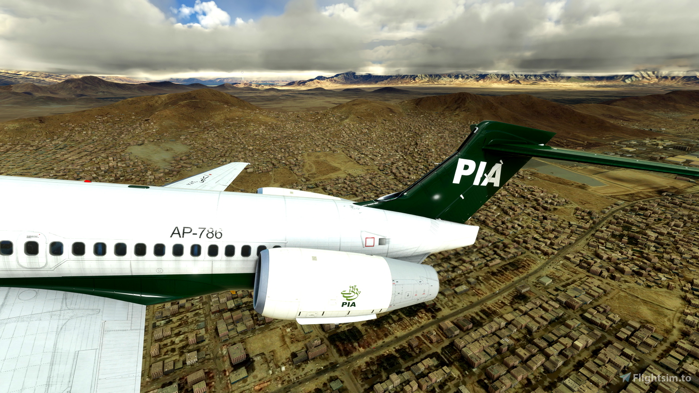 [B717] Pakistan International Airlines (PIA) Livery のために Microsoft ...