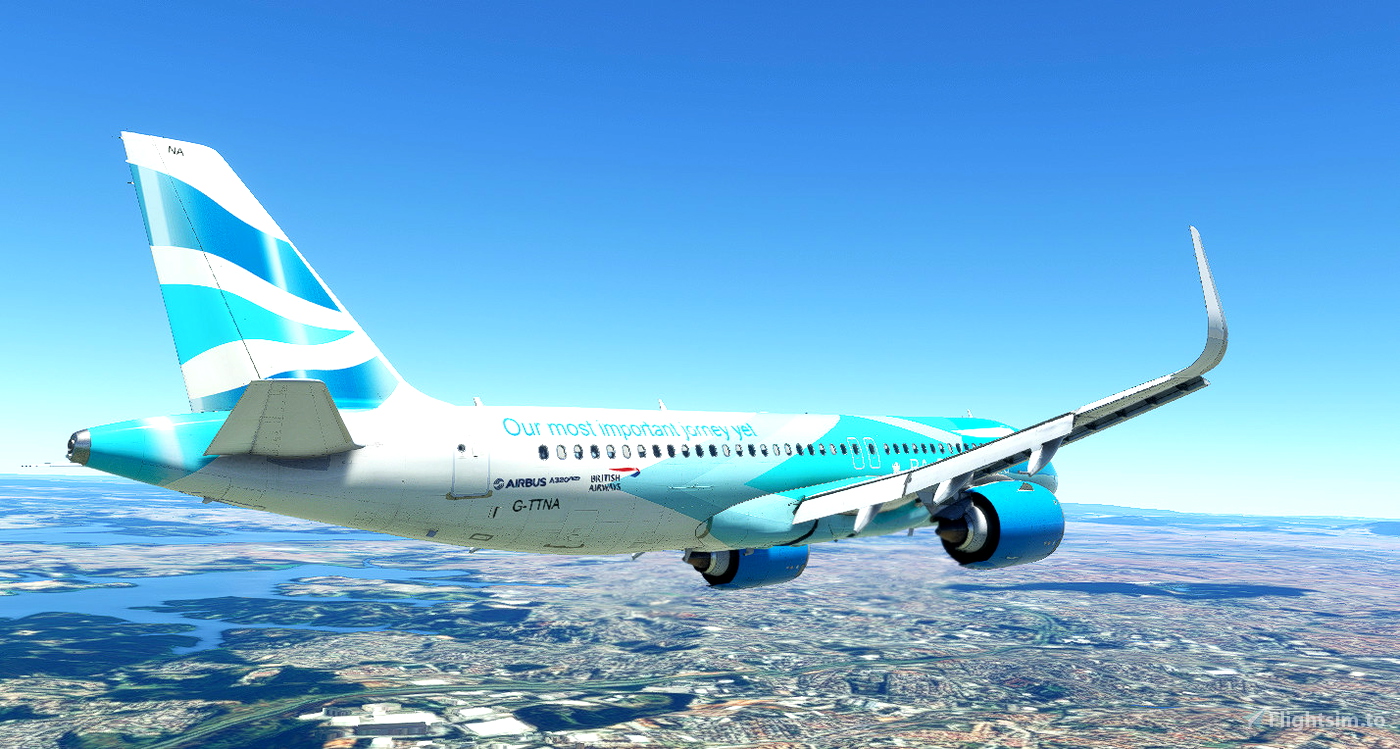 BA Better World G-TTNA inib neo para Microsoft Flight Simulator | MSFS