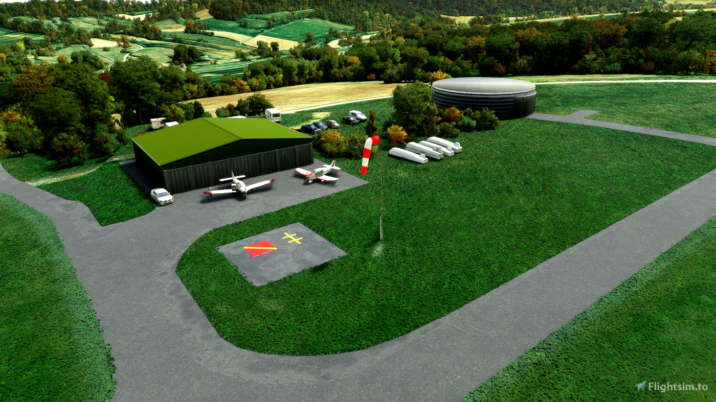 Bad Neustadt/ Saale-Grasberg / EDFD for Microsoft Flight Simulator | MSFS