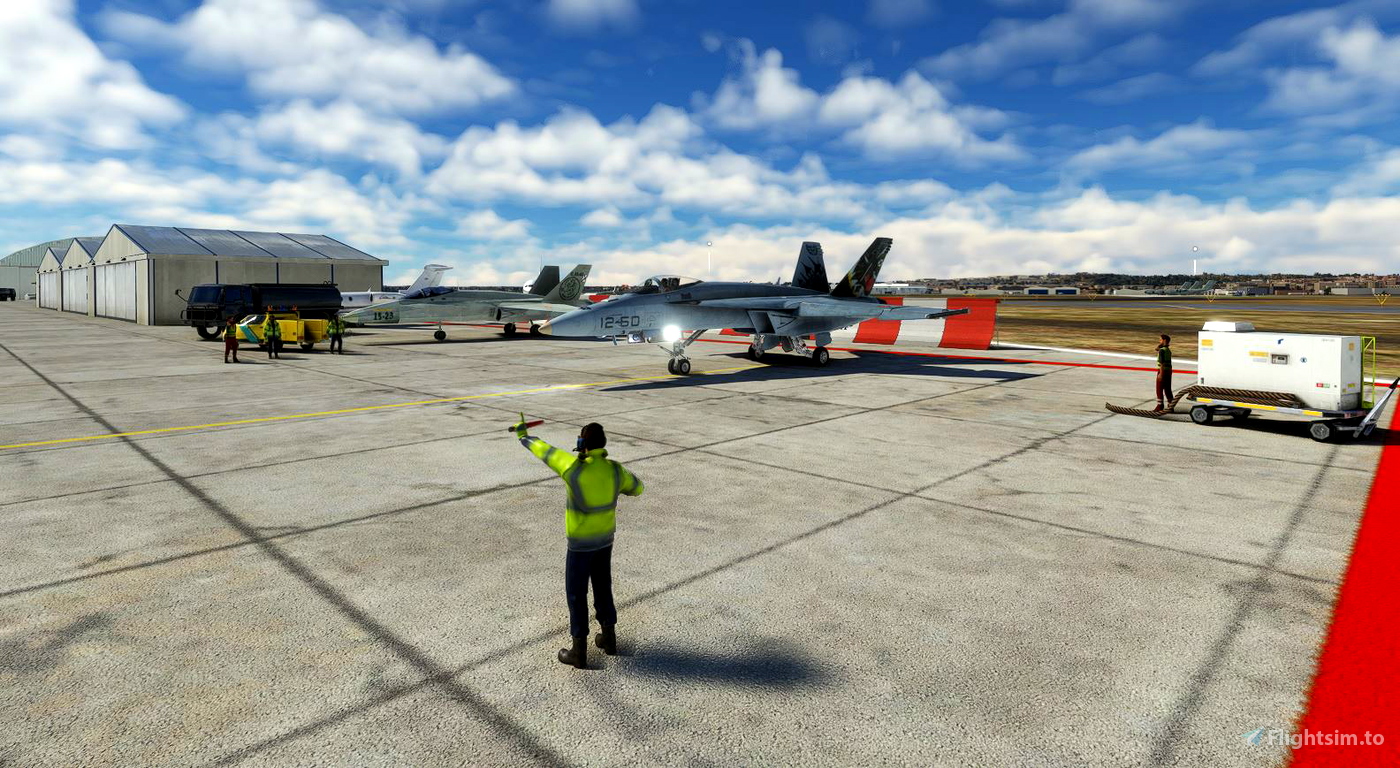 Base Aerea de Getafe / Airbus Getafe (LEGT) for Microsoft Flight ...