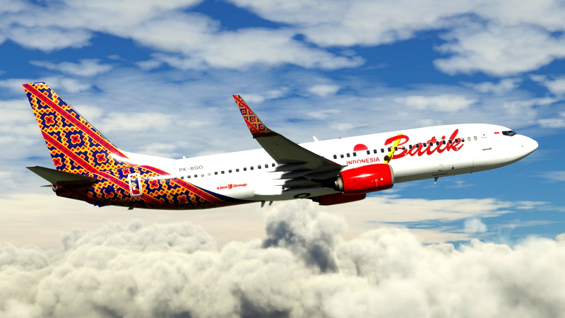Batik Air Indonesia / PK-BGO for Microsoft Flight Simulator | MSFS Batik Air Indonesia / PK-BGO for Microsoft Flight Simulator | MSFS