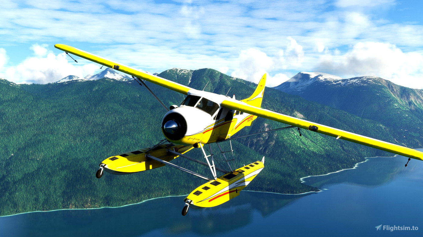 Beaver DHC-2 N55WE for Microsoft Flight Simulator | MSFS