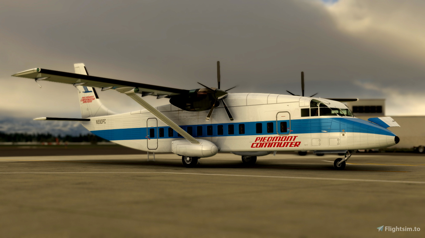 Black Box Shorts 360 CCAir N690PC (Piedmont Commuter) for Microsoft ...