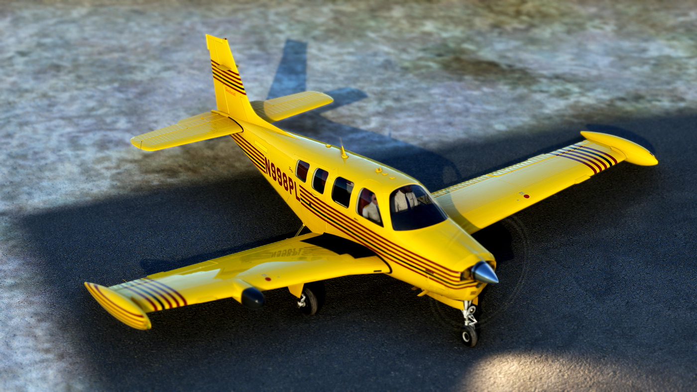 Black Square A36 Turbo Bonanza N998PL for Microsoft Flight Simulator | MSFS
