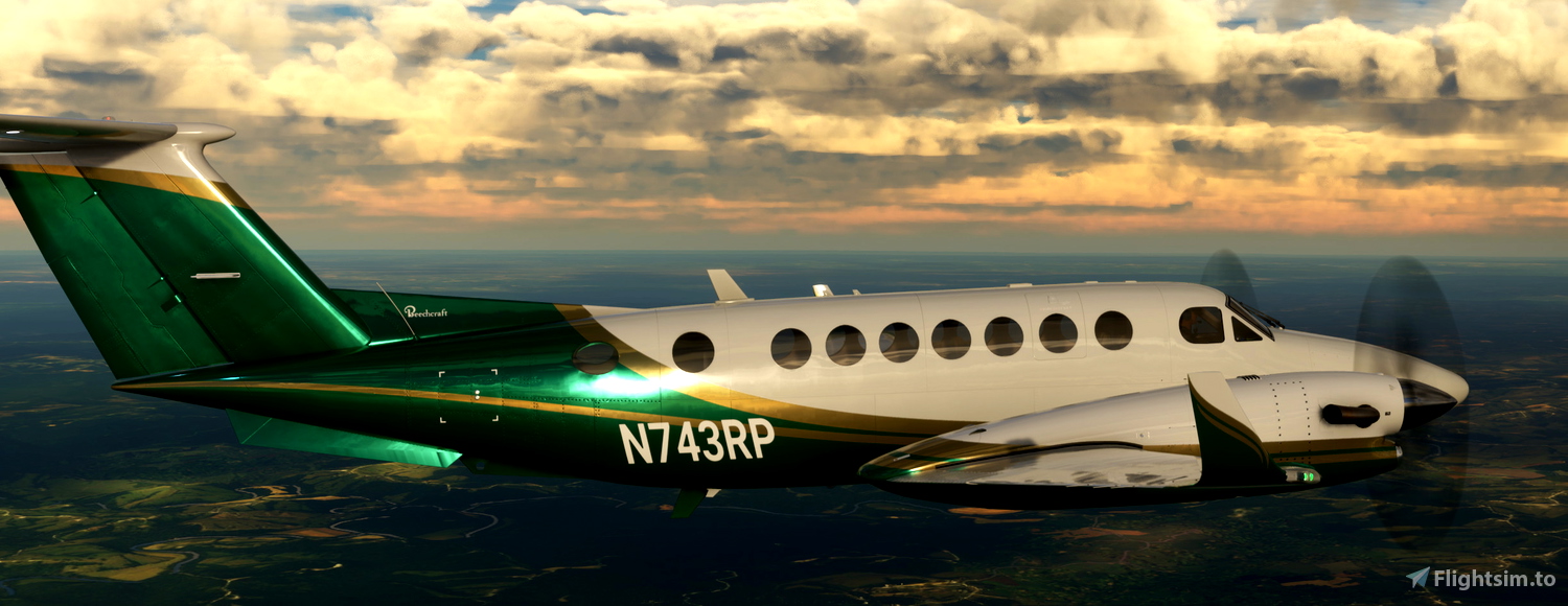 Beechcraft King Air Liveries for Microsoft Flight Simulator | MSFS ...