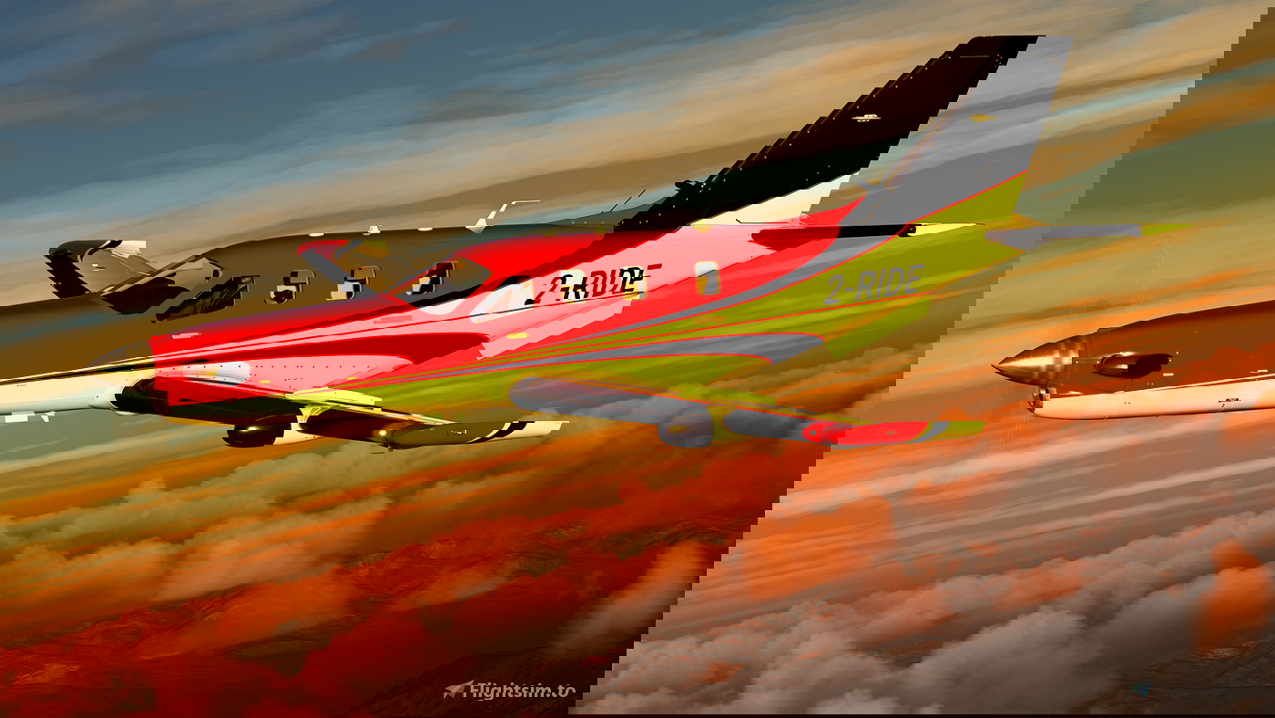 Black Square TBM 850 2-RIDE (Dynamic Registration) für Microsoft Flight ...