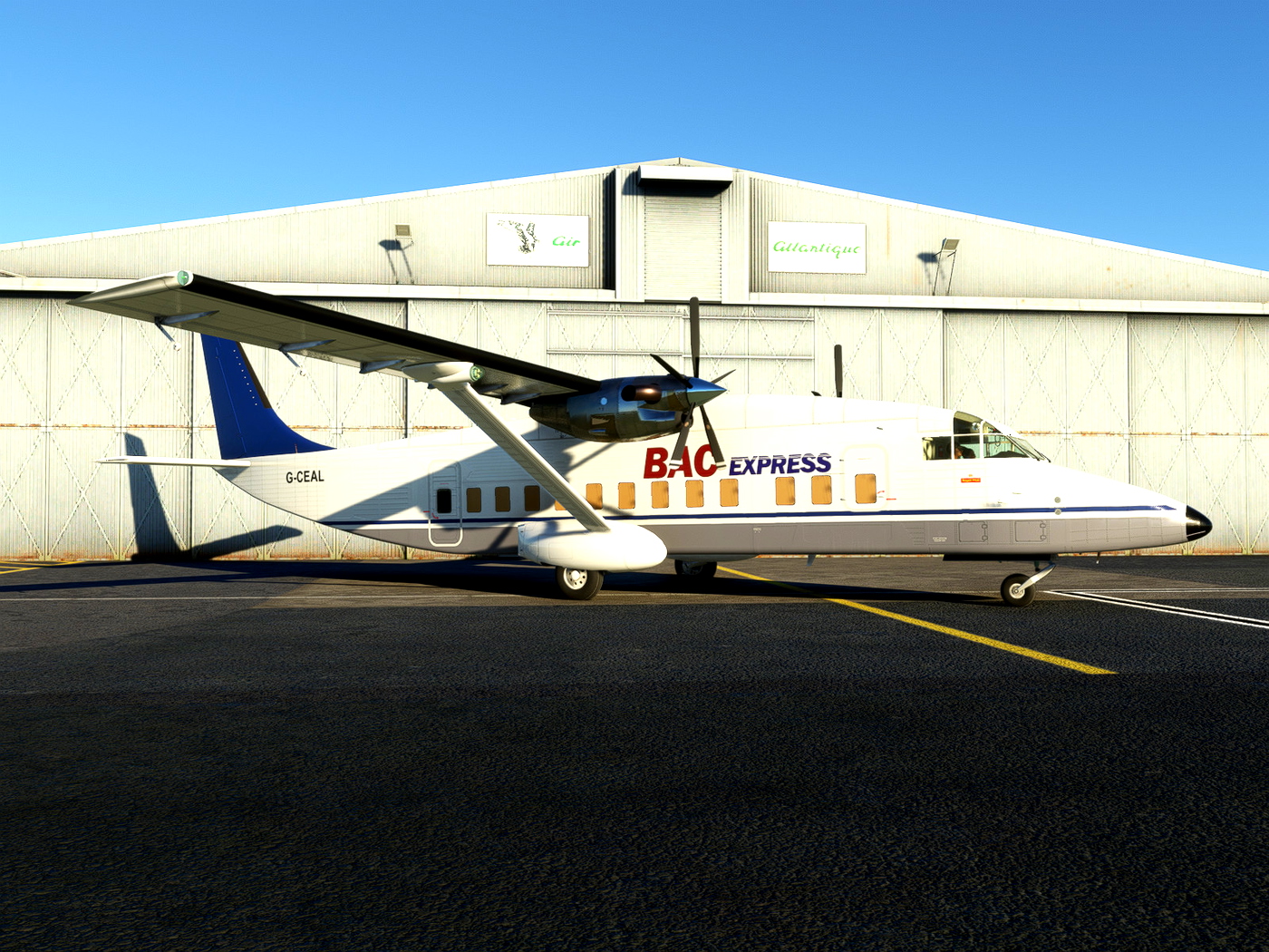 Blackbox Shorts 360 BAC Express G-CEAL (CARGO) for Microsoft Flight ...