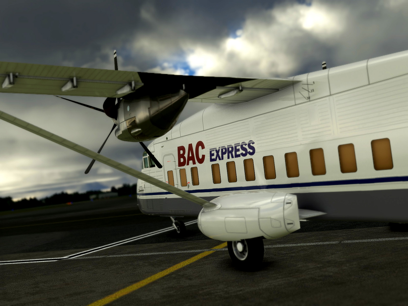 Blackbox Shorts 360 BAC Express G-CEAL (CARGO) for Microsoft Flight ...
