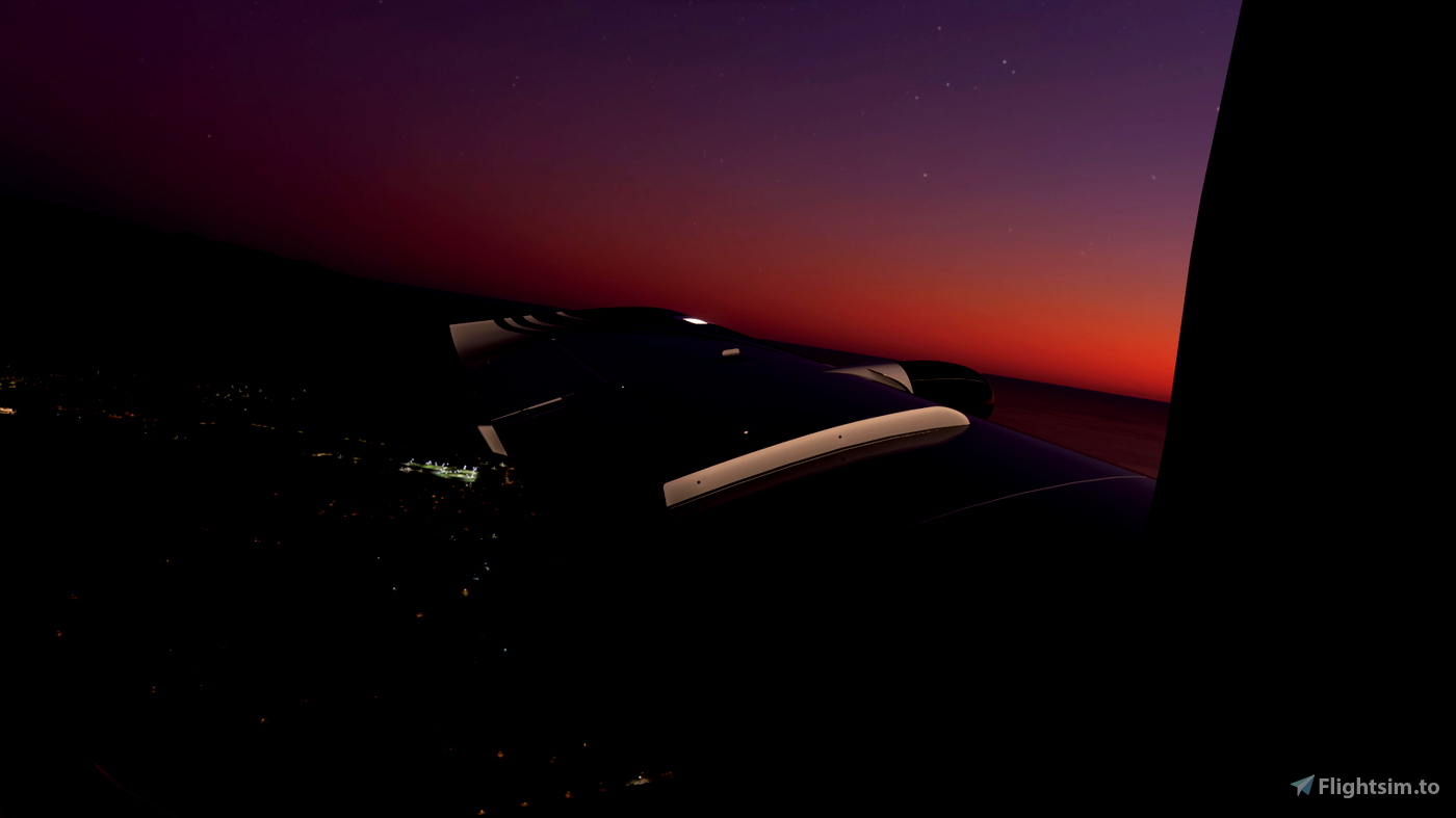 Blacksquare TBM850 External Lights for Microsoft Flight Simulator | MSFS