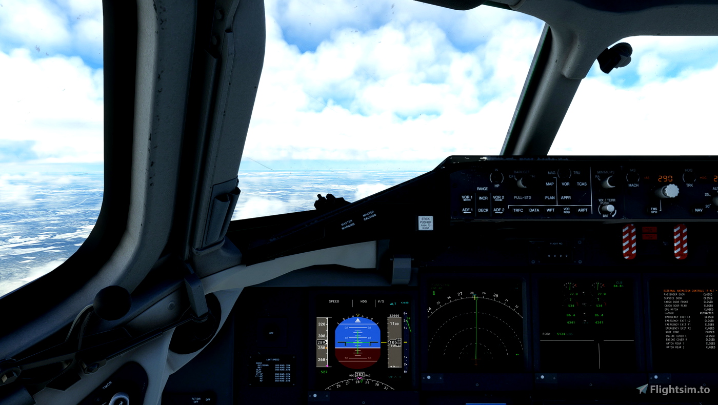 Boeing 717 - 200 Camera Views for Microsoft Flight Simulator | MSFS