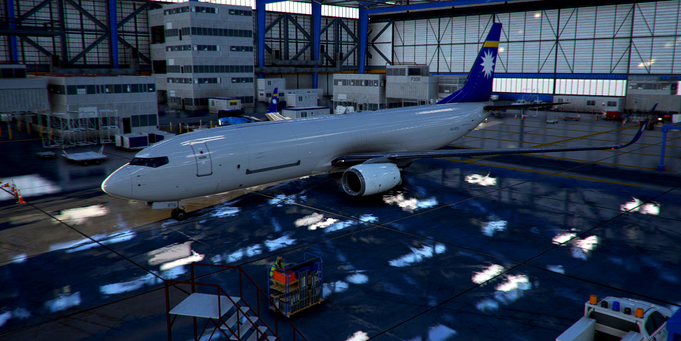 Boeing 737-800 BCF Nauru Airlines VH-8TG for Microsoft Flight Simulator ...