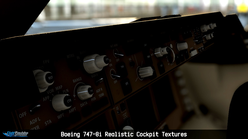 Boeing 747-8i Realistic Cockpit Textures for Microsoft Flight Simulator ...