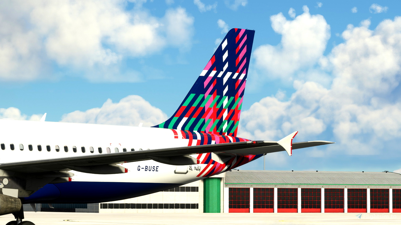 British Airways "Tartan" (G-BUSE) - Fenix A320 for Microsoft Flight Simulator | MSFS
