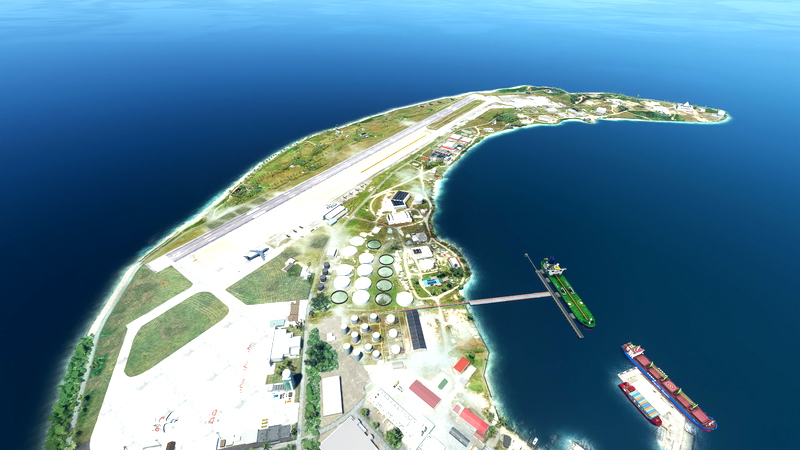 Bucholz AAF PKWA Kwajalein Atoll for Microsoft Flight Simulator | MSFS
