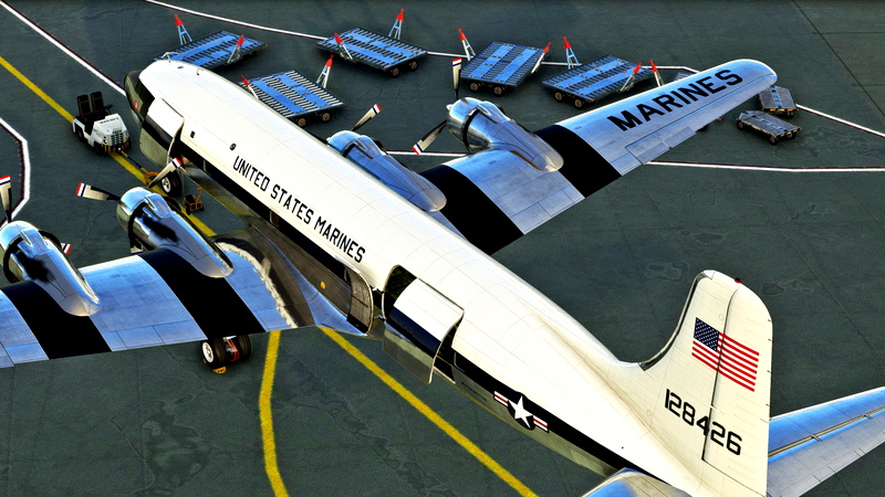 C-118 - USMC for Microsoft Flight Simulator | MSFS