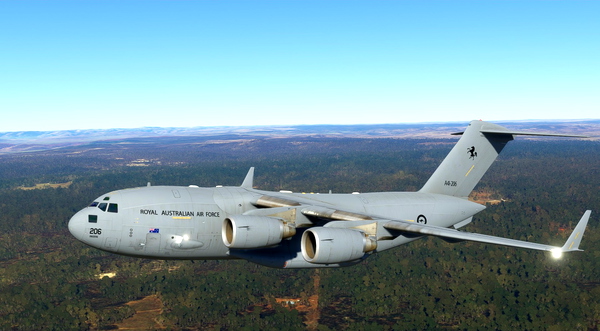 C-17 [Destroyer121] C-17 05-5144 Rosie for Microsoft Flight Simulator ...