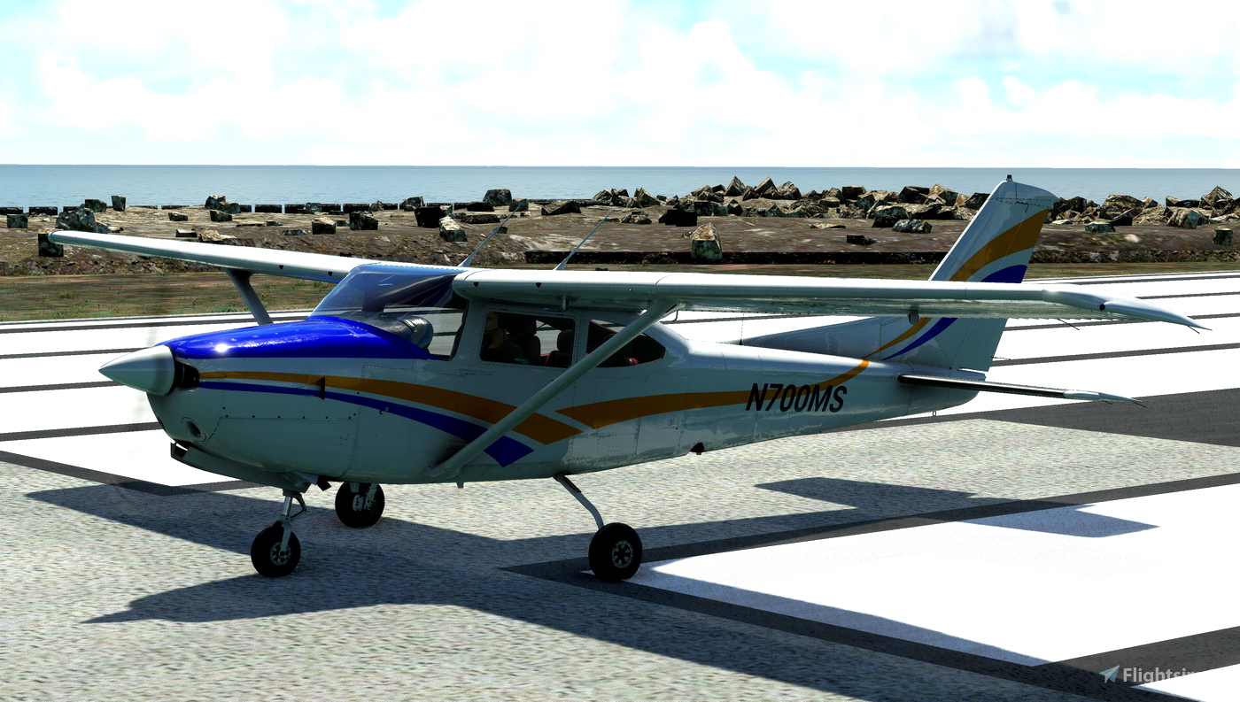 Carenado C182 RG II FS2002 Classic Livery for Microsoft Flight ...