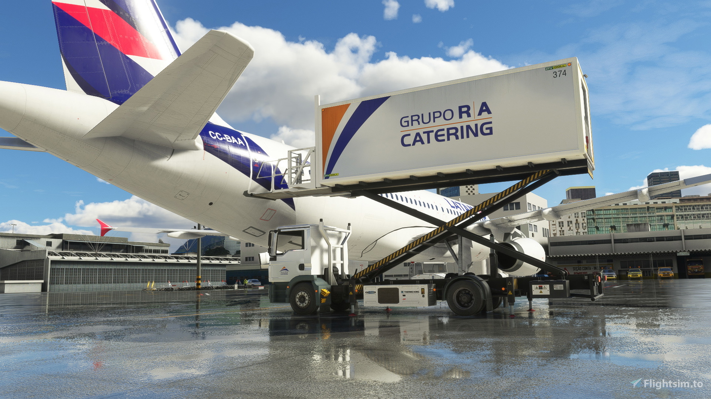 Marine RM - Catering Truck for Microsoft Flight Simulator | MSFS