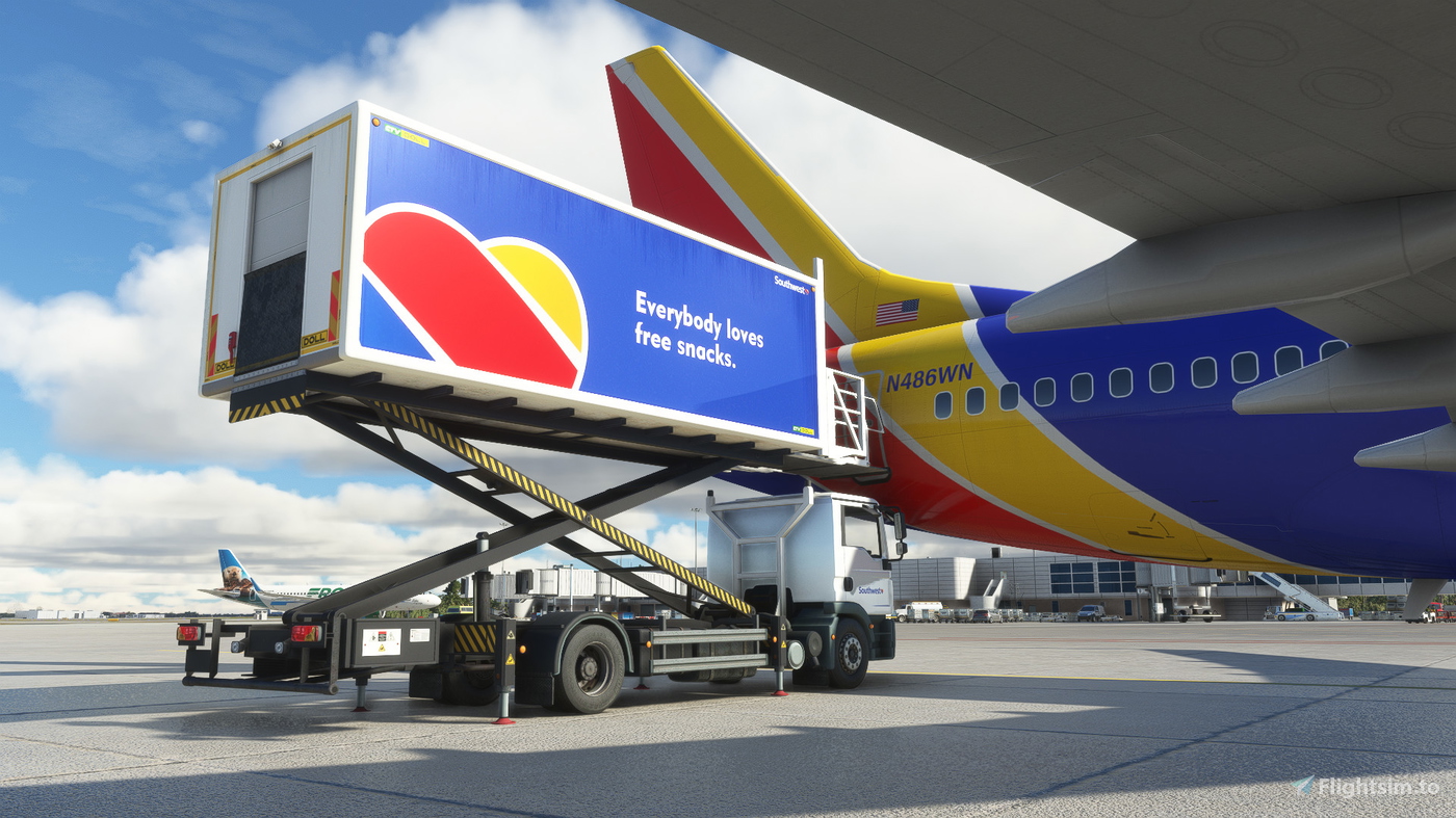 Marine RM - Catering Truck for Microsoft Flight Simulator | MSFS