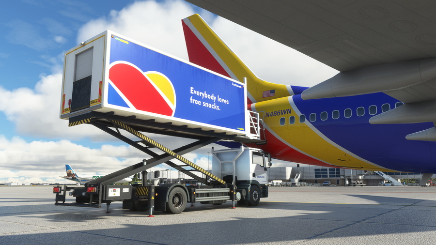 Marine RM - Catering Truck for Microsoft Flight Simulator | MSFS