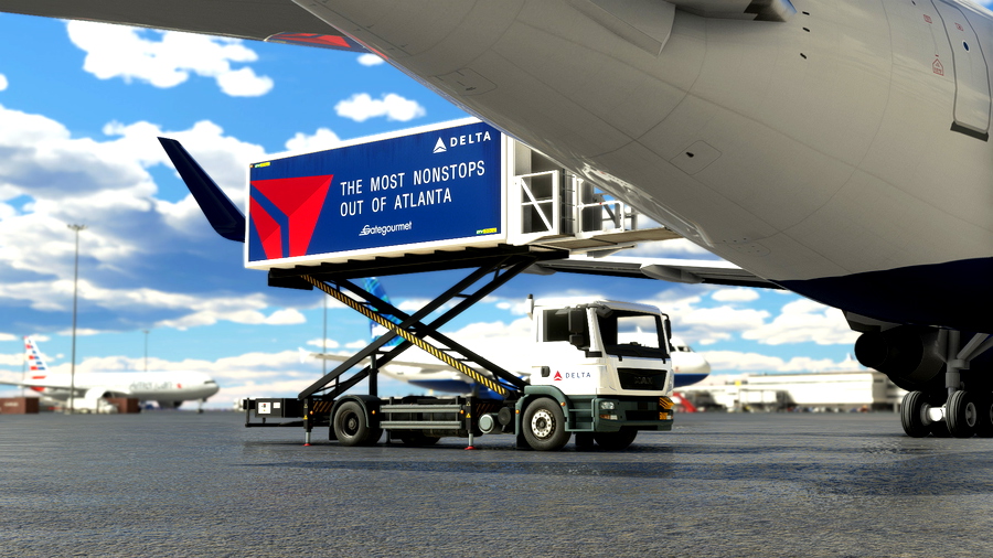 Marine RM - Catering Truck for Microsoft Flight Simulator | MSFS