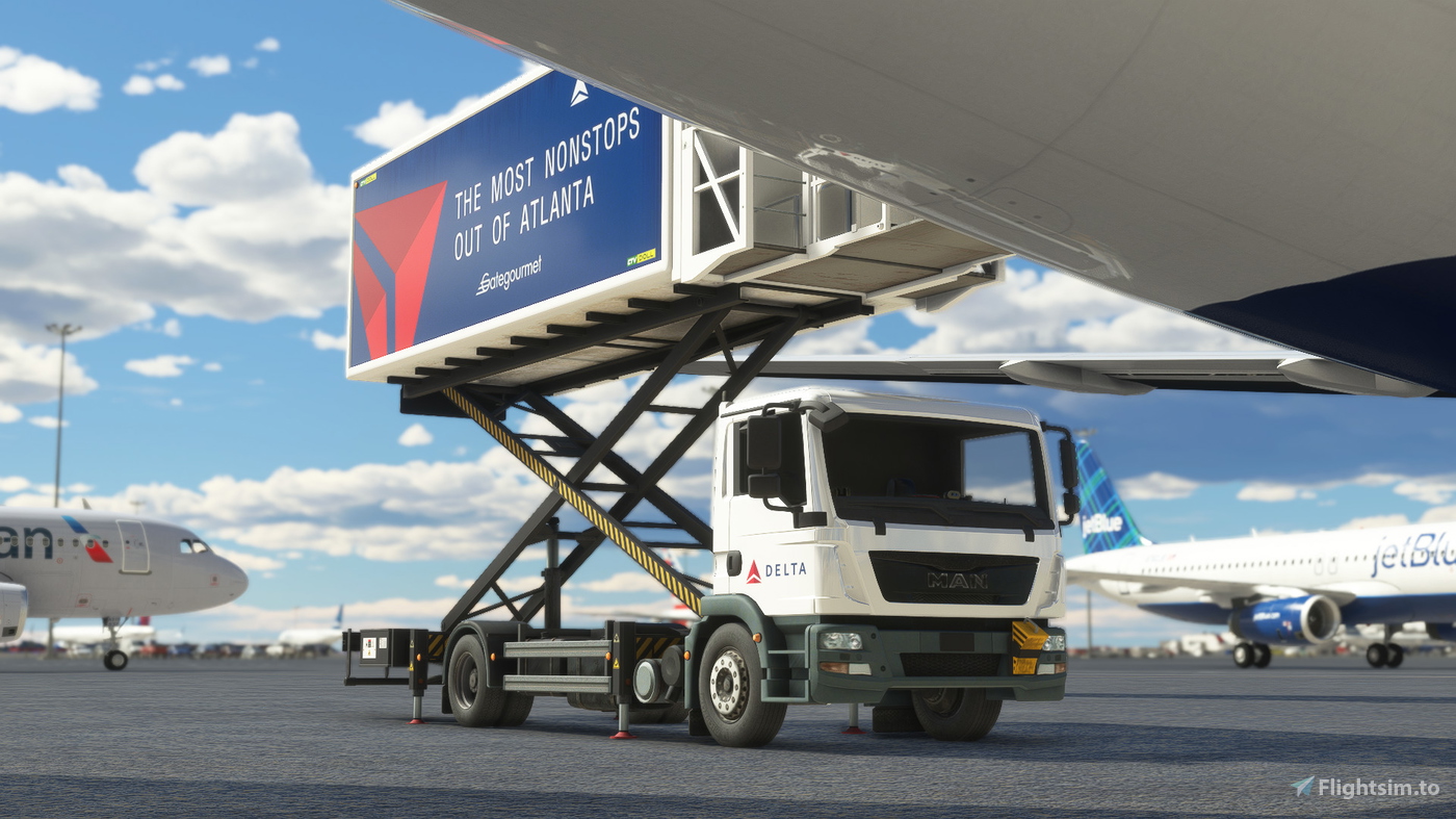 Marine RM - Catering Truck for Microsoft Flight Simulator | MSFS