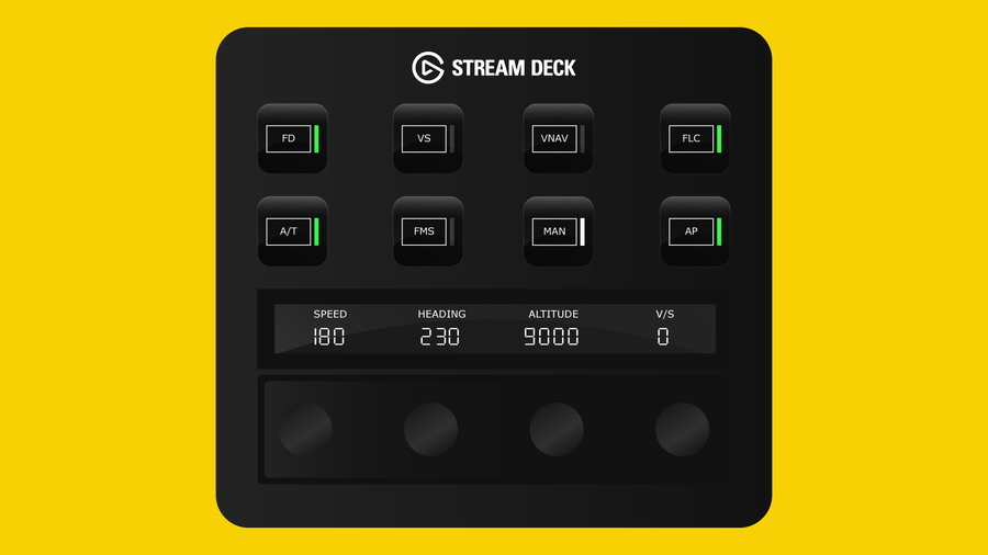 Flight Panels - Cessna Citation Longitude Stream Deck + Autopilot Panel ...