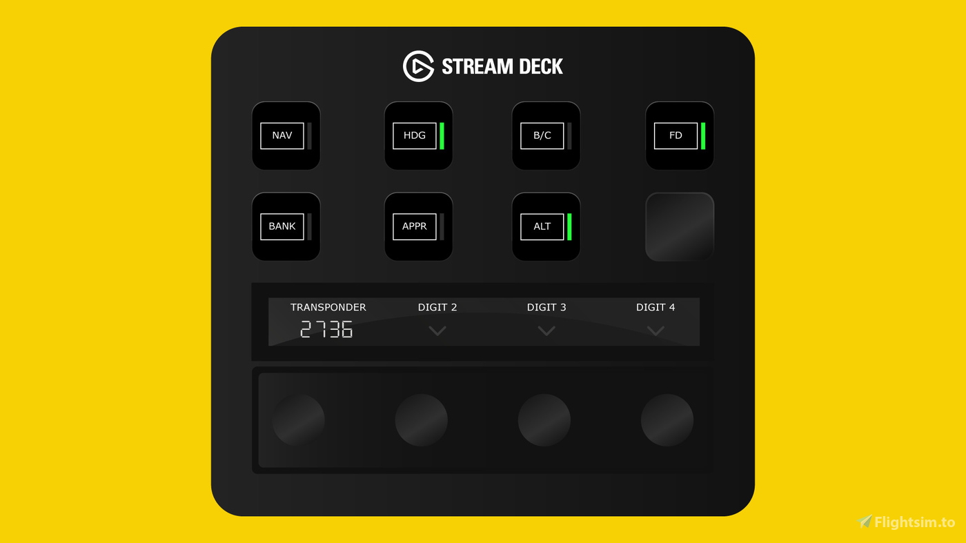 Flight Panels - Cessna Citation Longitude Stream Deck + Autopilot Panel ...
