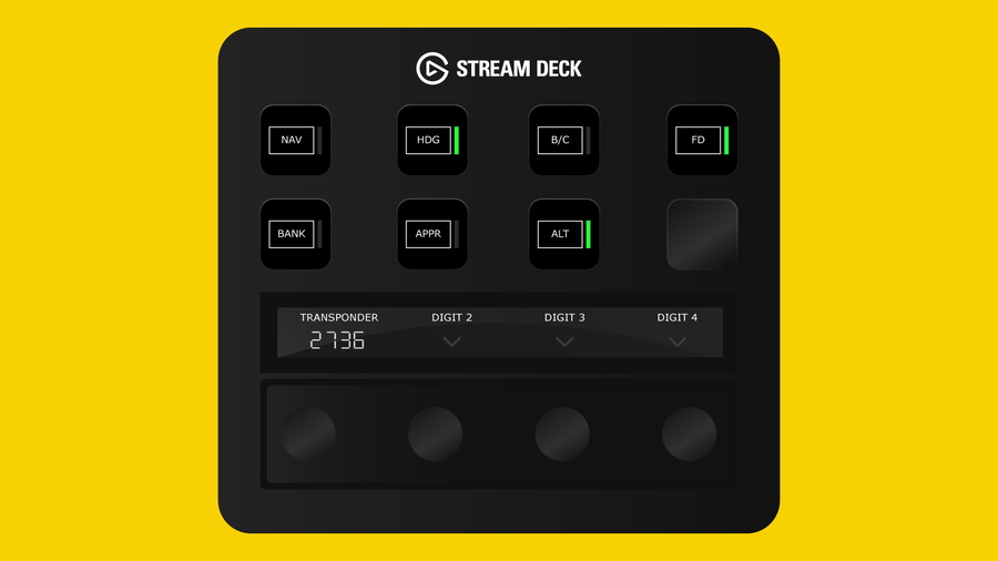 Flight Panels - Cessna Citation Longitude Stream Deck + Autopilot Panel ...