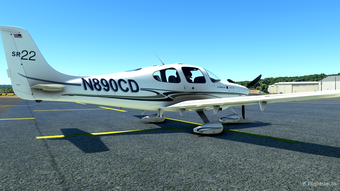 Cirrus SR22 Livery - N890CD for Microsoft Flight Simulator | MSFS