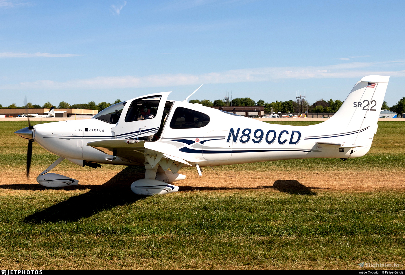 Cirrus SR22 Livery - N890CD for Microsoft Flight Simulator | MSFS