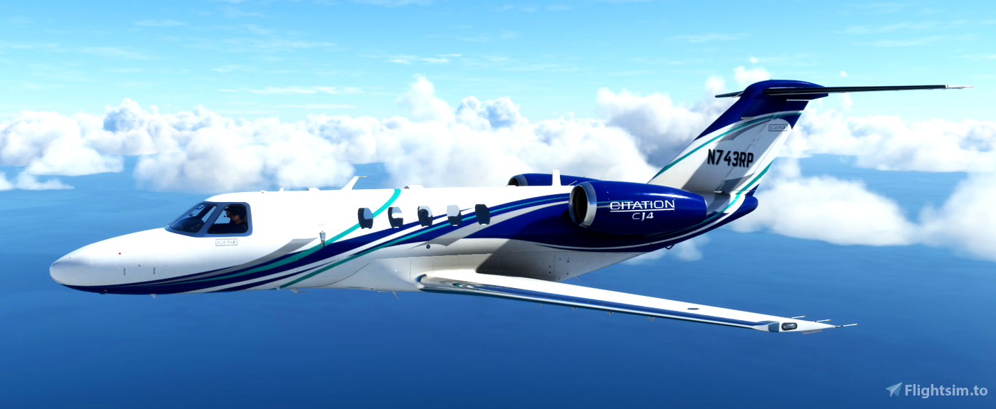 Citation CJ4 GEN 2 Livery Pack für Microsoft Flight Simulator | MSFS