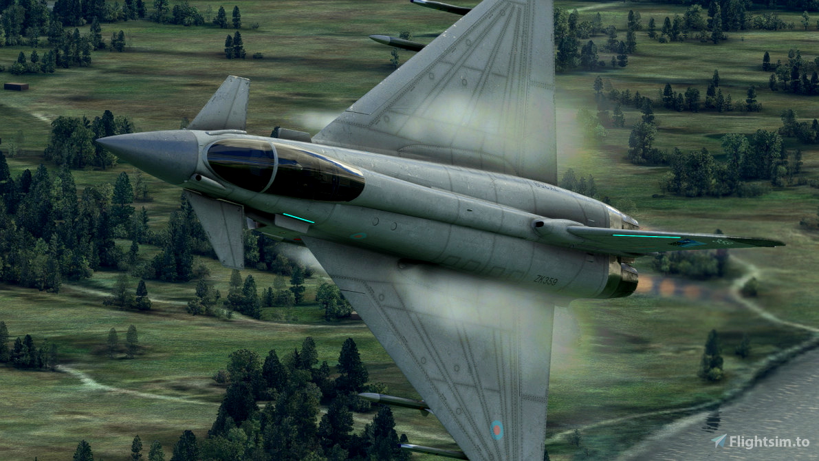 CJ Simulations Eurofighter Typhoon FGR.4 | RAF 140 EAW NATO Markings Livery ZK359 (8K Resolution ...