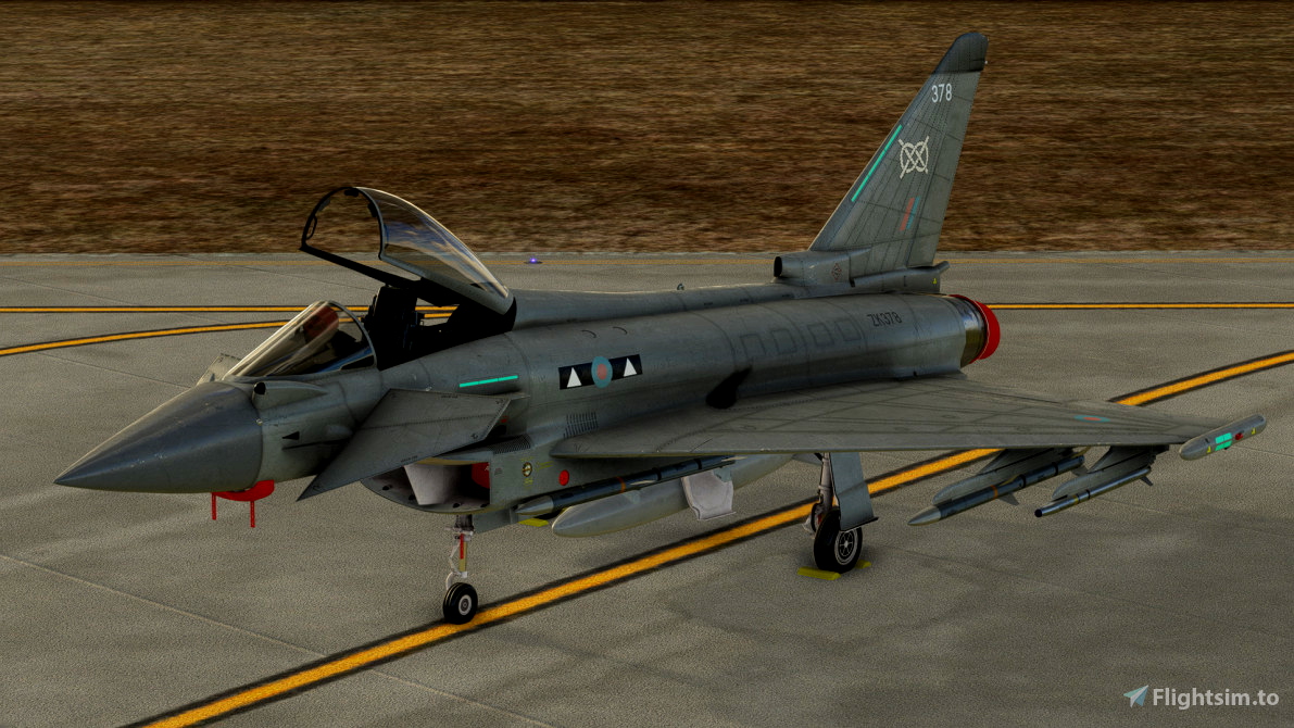 CJ Eurofighter Typhoon Liveries for Microsoft Flight Simulator | MSFS | Flightsim.to