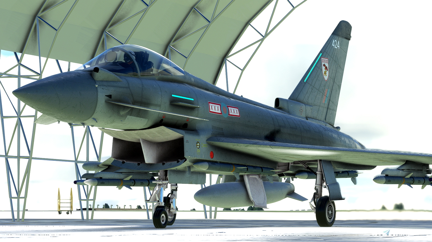 CJ Simulations Typhoon - RAF 29 SQN Liveries With Markings (Including ...