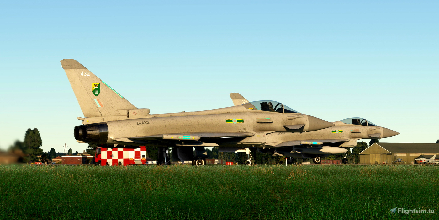 CJ Simulations Typhoon - RAF 3(F) Squadron Pack (6 Liveries) (8K ...