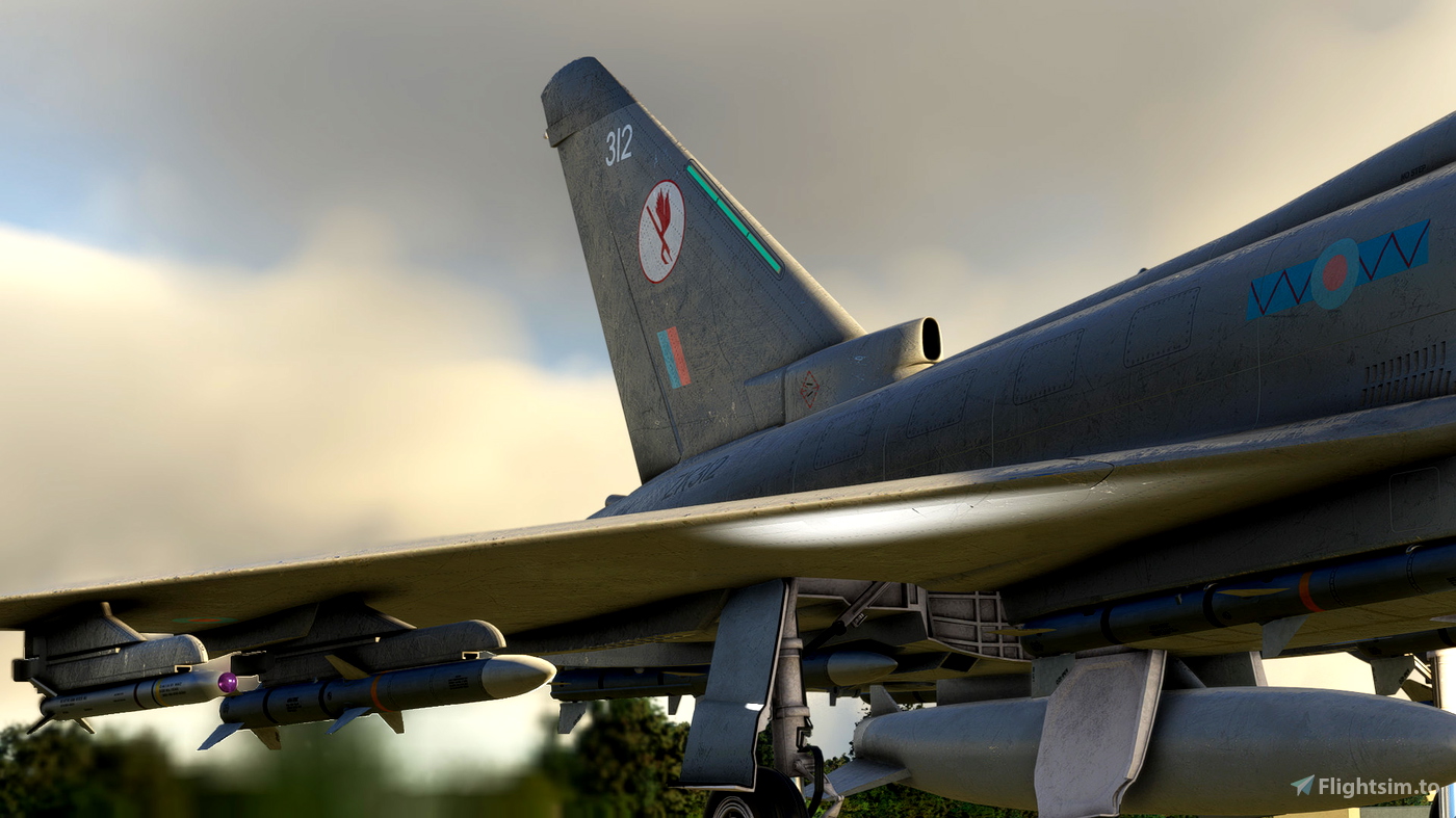 CJ Simulations Typhoon - RAF 6 SQN Marked Livery ZK312 (8K) のために ...