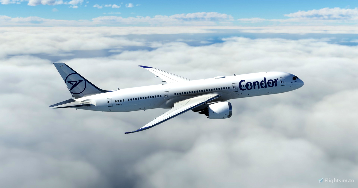 Condor "white livery" Horizon Simulations 787-9 GE voor Microsoft ...