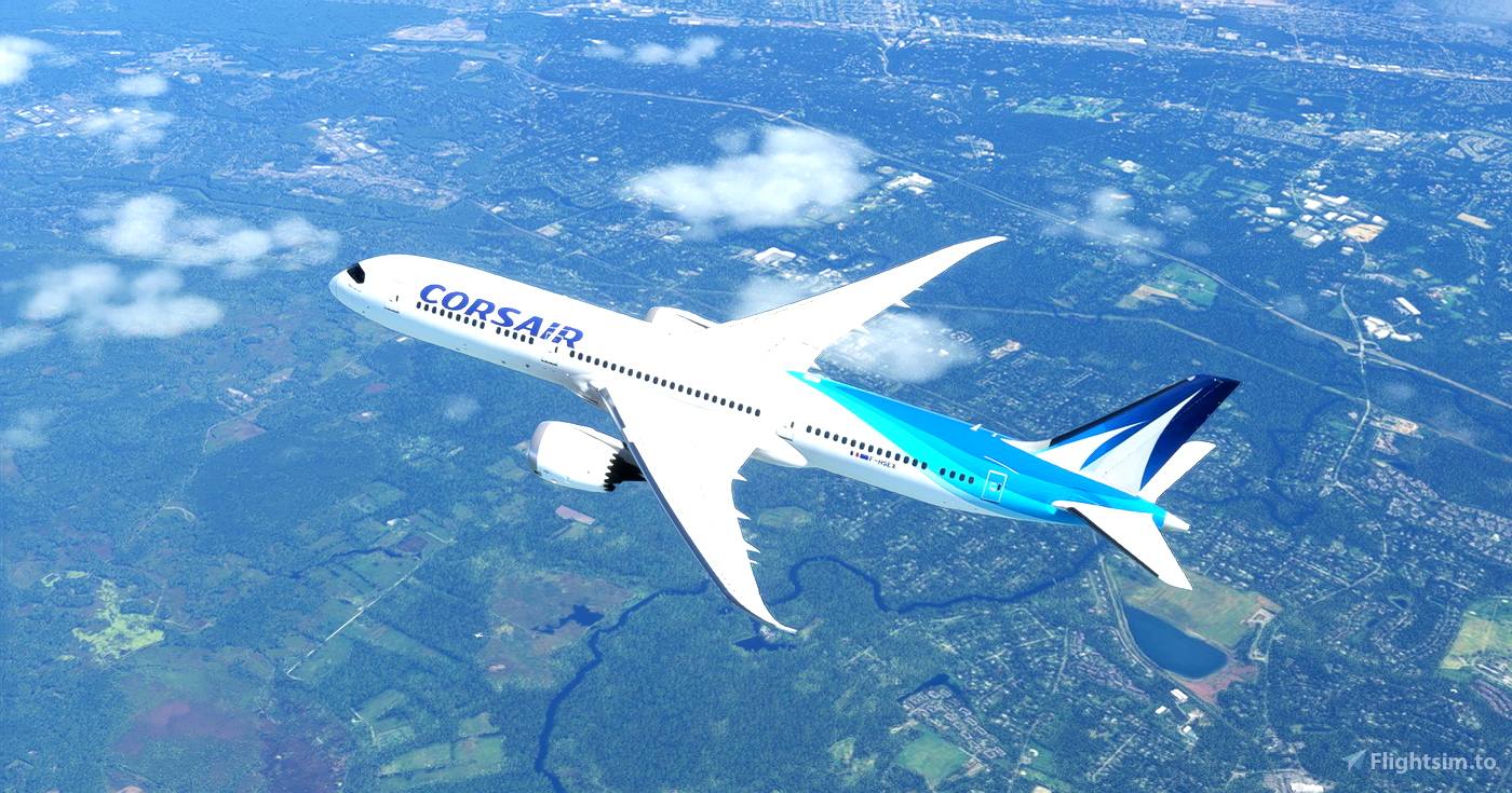 Corsair International Horizon Simulations 787-9 RR for Microsoft Flight Simulator | MSFS